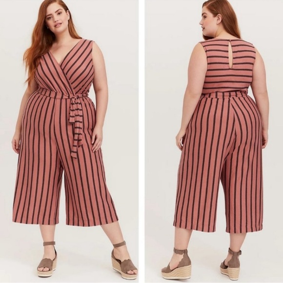 torrid | Pants & Jumpsuits | Torrid Textured Stripe Knit Plus Size ...